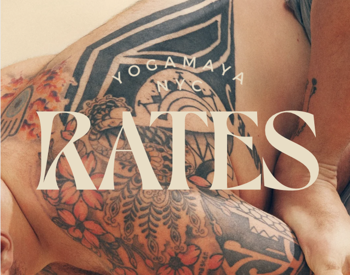 Rates - YOGAMAYA
